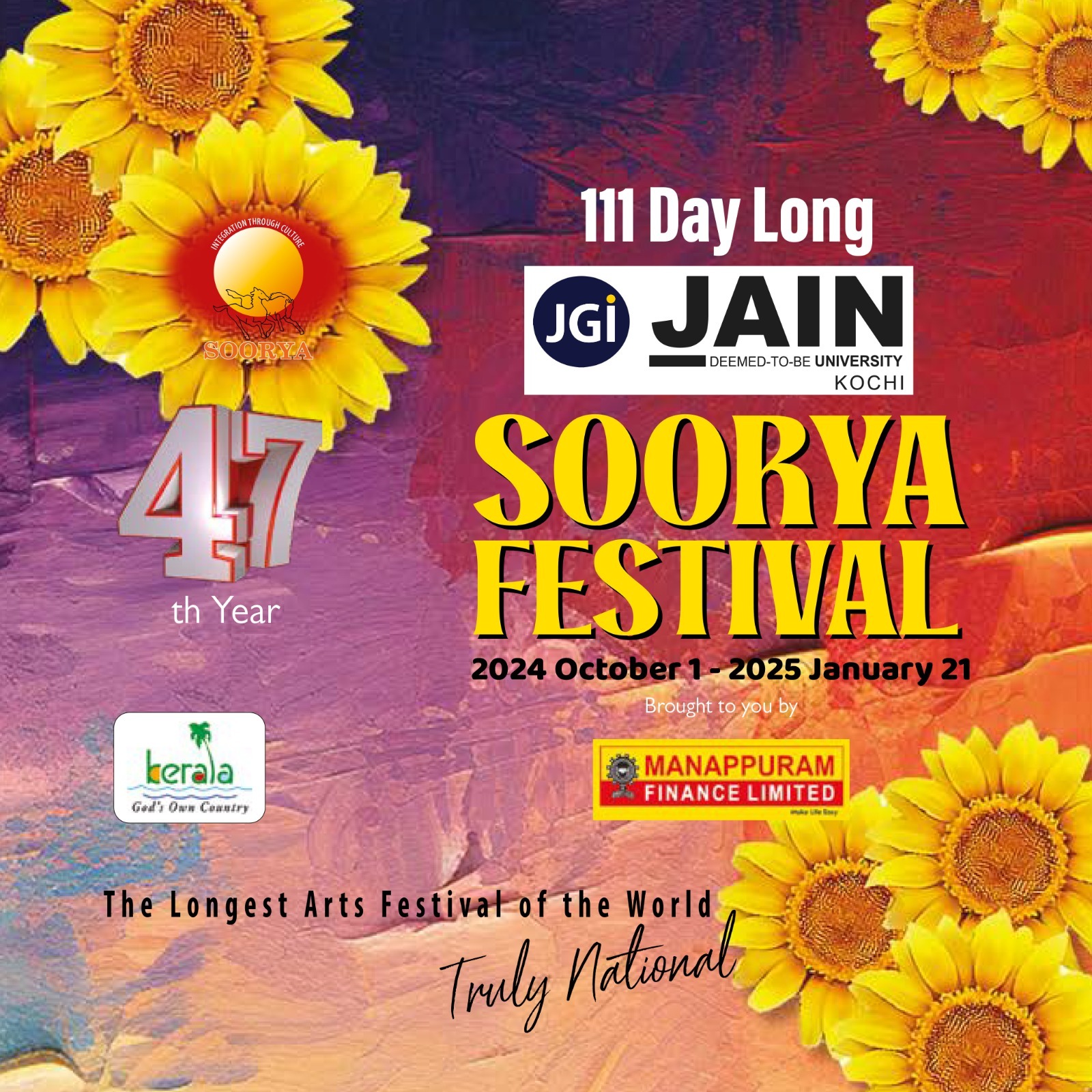 Soorya Festival 2024: Kerala Set to Host World’s Longest Art Festival - Hello Trivandrum | News ...